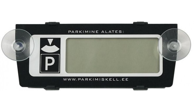 Digital parking clock, black - Parking clocks - Photopoint