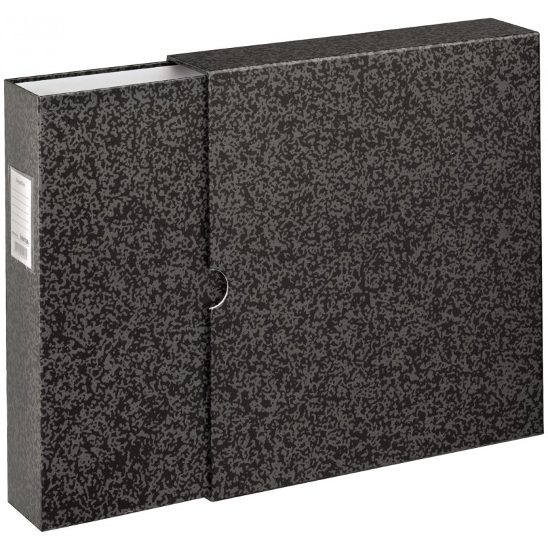 Hama storage folder A4, black/marble (2298) - Ring bound albums ...