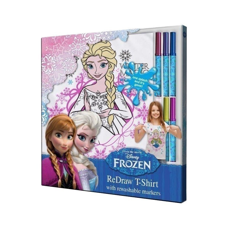 Disney Redraw t-shirt + markers Frozen - Crafts - Photopoint