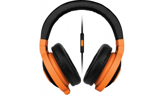 Razer gaming headset Kraken Mobile, orange - Headphones - Photopoint