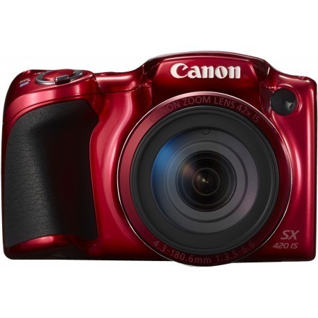 Canon PowerShot SX420 IS, красный - Компактные камеры - Photopoint