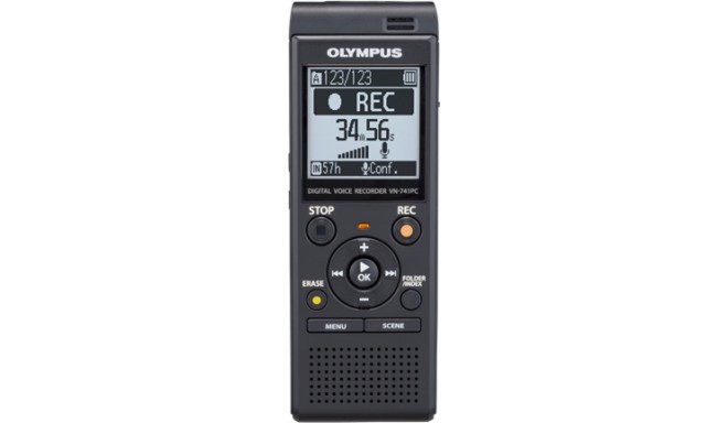 Olympus digital recorder VN-741PC, black - Sound recorders - Photopoint