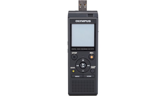 Olympus digital recorder VN-741PC, black - Sound recorders - Photopoint
