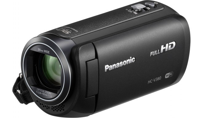 Panasonic HC-V380, must - Videokaamerad - Photopoint