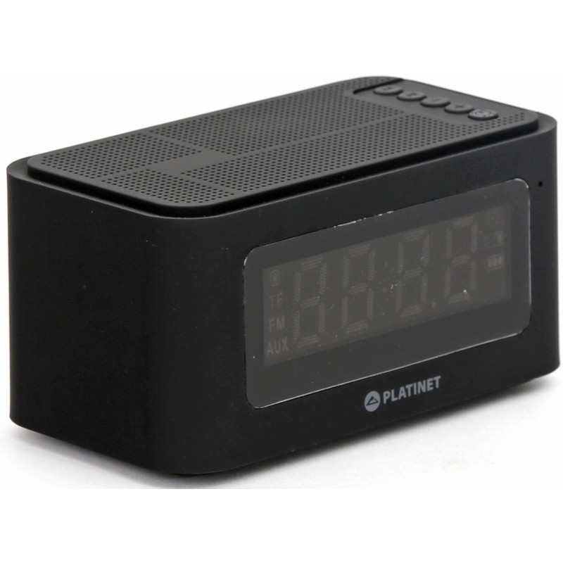Platinet Bluetooth speaker + alam clock 5W PMGC5B - Wireless speakers ...