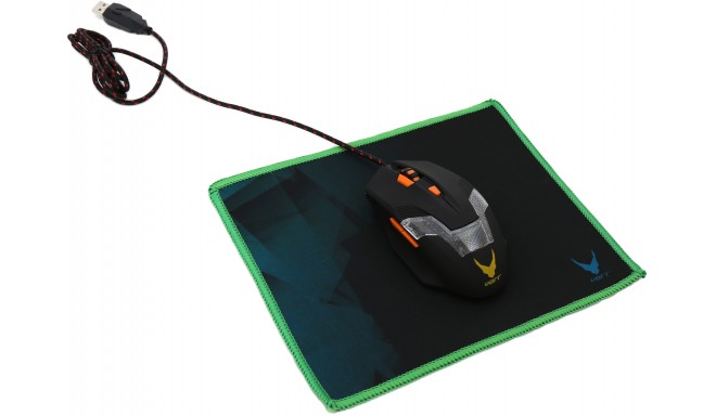 Omega mouse pad Varr S, green (OVMP224G) - Mousepads - Photopoint