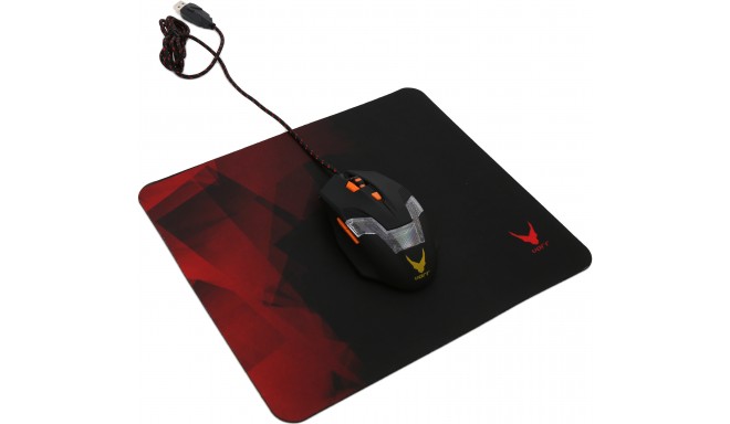 Omega mouse pad Varr M, red (OVMP2529R) - Mousepads - Photopoint