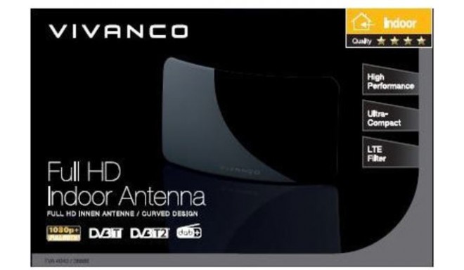 Vivanco indoor antenna TVA4040 (38886) - Antennas - Photopoint