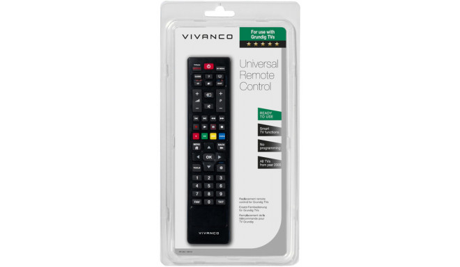 Vivanco universal remote Grundig (38019) - Universal remotes - Photopoint