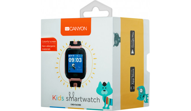 Canyon nutikell lastele Sammy CNE-KW21RR, roosa - Nutikellad - Photopoint