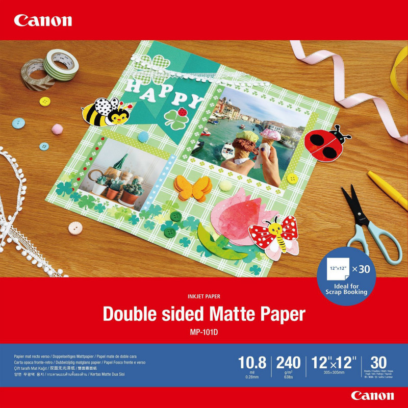 Canon photo paper MP-101 12x12" matte 30 sheets - Photo papers - Photopoint