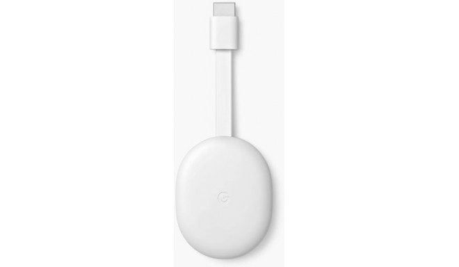 Google Chromecast 4K + Google TV, white - Media players - Photopoint