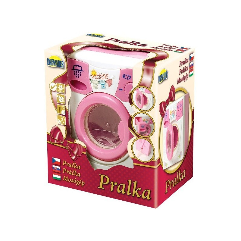 Dromader toy washing machine for kids 00780 - Role playing toys for ...