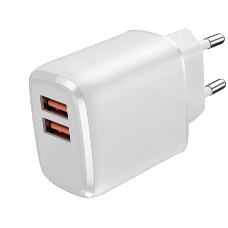 Platinet USB laadija 2x USB QC 3.0 18W (45511) - USB laadijad - Photopoint