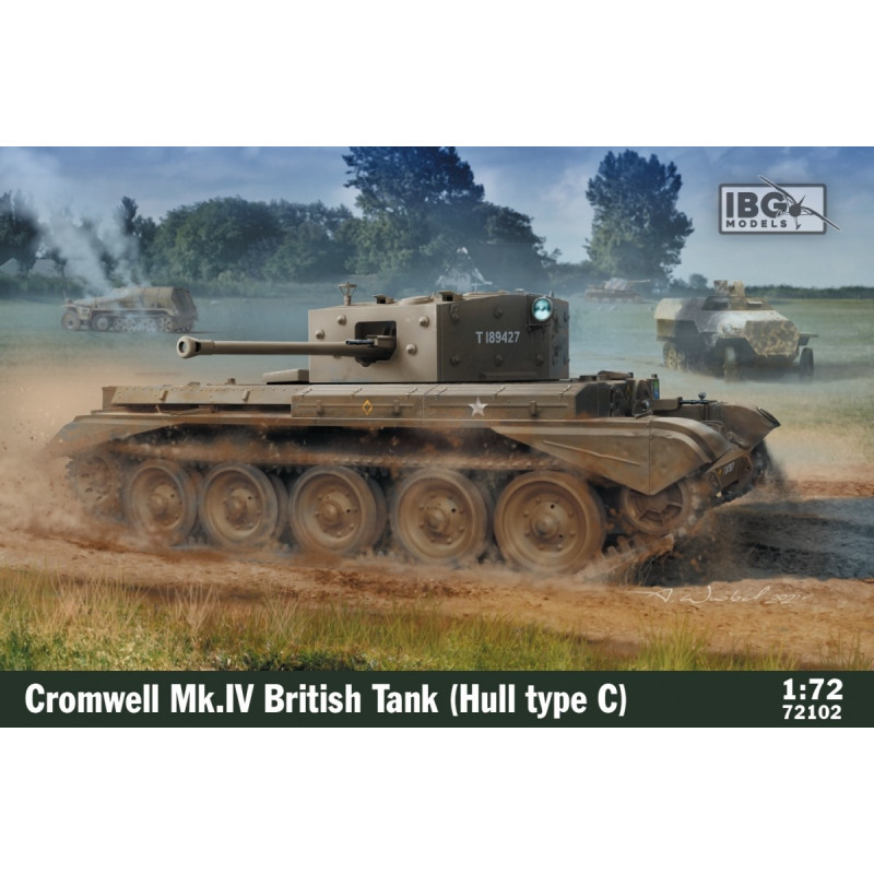 Plastic model Cromwell Mk.IV British Tank (Hull Type C) - Mudelid ...