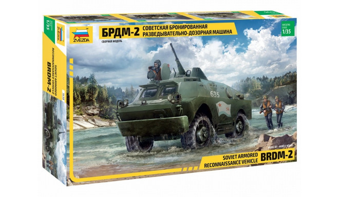 ZVEZDA BRDM-2 Soviet armored reconnaissance - Mudelid - Photopoint