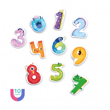 DODO magnetic set study English, Numbers, 200204 - Board games - Photopoint