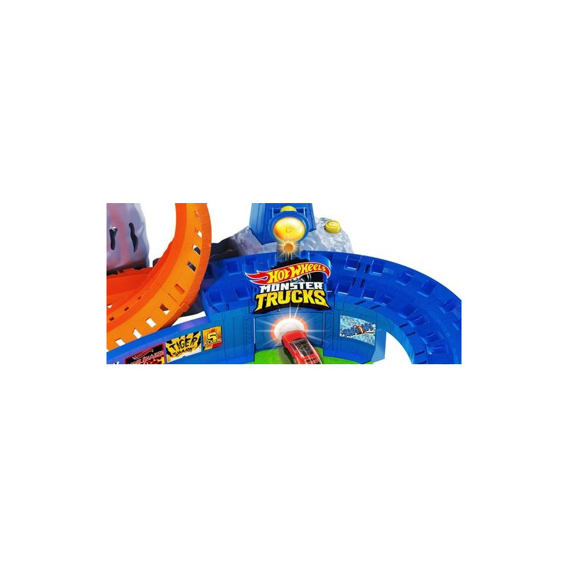 Hot Wheels Monster Trucks T-Rex Volcano Arena - Sõidurajad ja tarvikud ...