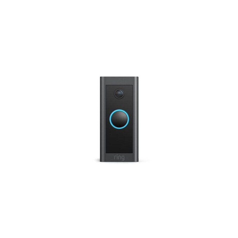 Ring Video Doorbell Wired Black - Doorbells - Photopoint