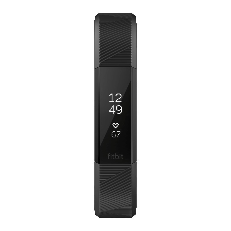 Fitbit activity tracker Alta HR S, black/gunmetal - Activity trackers ...