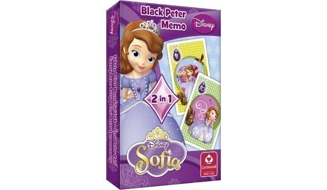 Cartamundi kaardimäng 2in1 Printsess Sofia Must Peeter & Memo ...