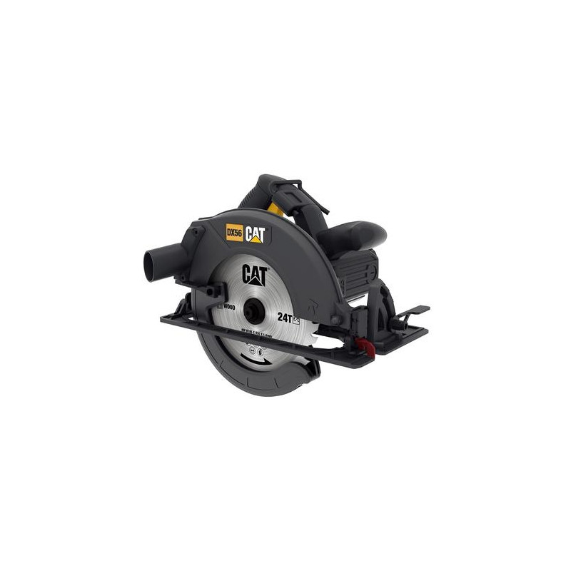 CAT CIRCULAR SAW 1800W 185MM/DX56 18.5 cm Black 6000 RPM - Ketassaed ...