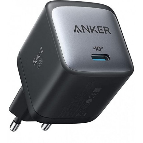Anker laadija USB-C PowerPort NanoII GaN 65W - USB laadijad - Photopoint