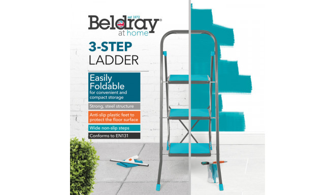 Beldray LA024510TQEU7 3 step ladder - Treppredelid - Photopoint