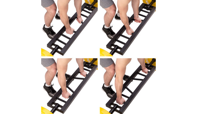 20 kg / 2080 mm truss barbell HMS GK214 Black - Weight plates & bars ...