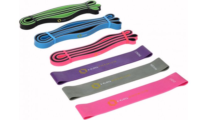 HMS elastic bands Premium GU04/06 Pro - Resistance bands & expanders ...