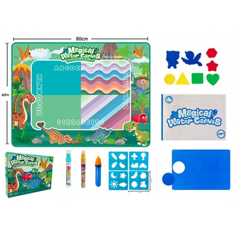 Dino water colouring mat - Kunstitarbed - Photopoint