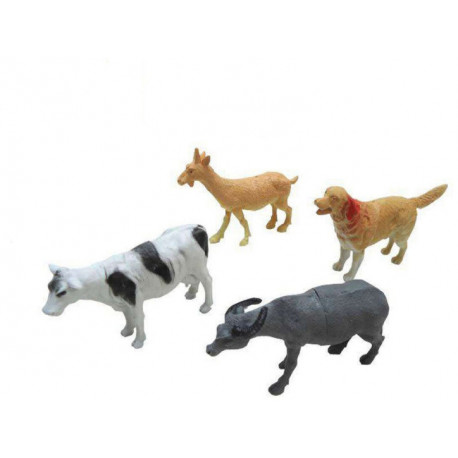Animal figurines Farm 4pcs - Toy figures - Photopoint