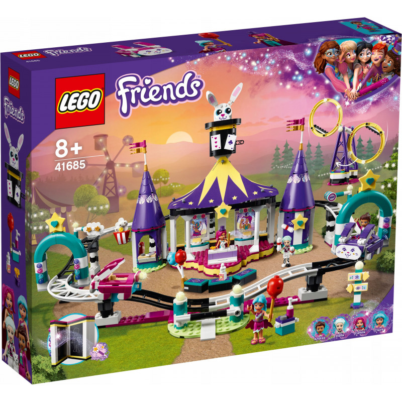 LEGO Friends play set Magical Funfair Roller Coaster (41685) - LEGO ...