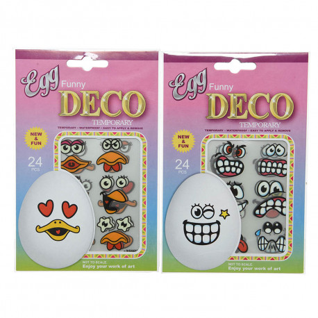 Stickers Egg 24 Pieces - Self-adhesive labels - Photopoint