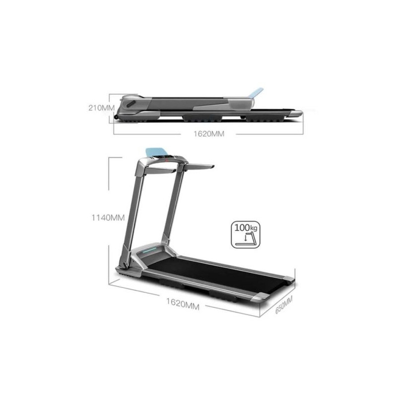 Xiaomi XQIAO/OVICX Q2S Plus Folding Portable Treadmill with LED Display ...