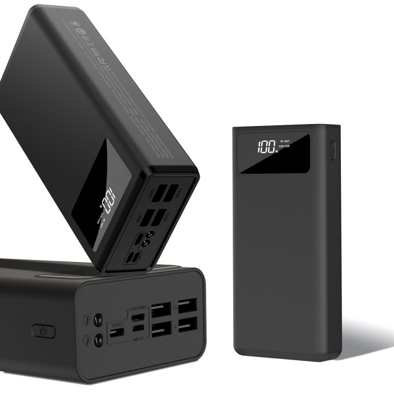 XO Power bank PR125 50000mAh black - Akupangad - Photopoint