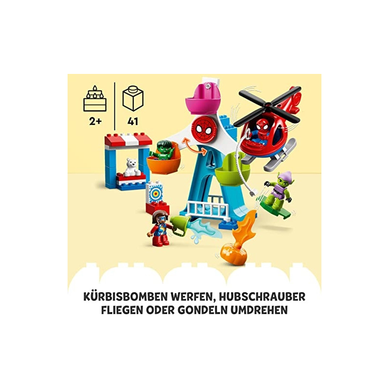 LEGO 10963 DUPLO Marvel Spider-Man & Friends Fairground Adventures ...