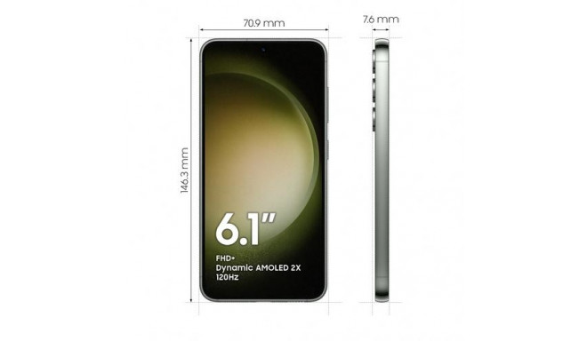 Samsung Galaxy S23 SM-S911B 15.5 cm (6.1") Triple SIM Android 13 5G USB ...