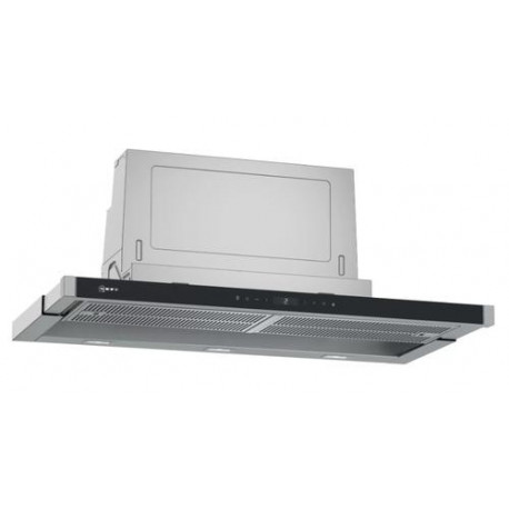 Neff D49PU54X1 cooker hood Semi built-in (pull out) Stainless steel 395 ...