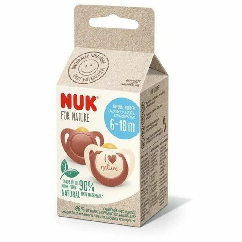 Pacifier Nuk 2 Units - Pacifiers - Photopoint.lv