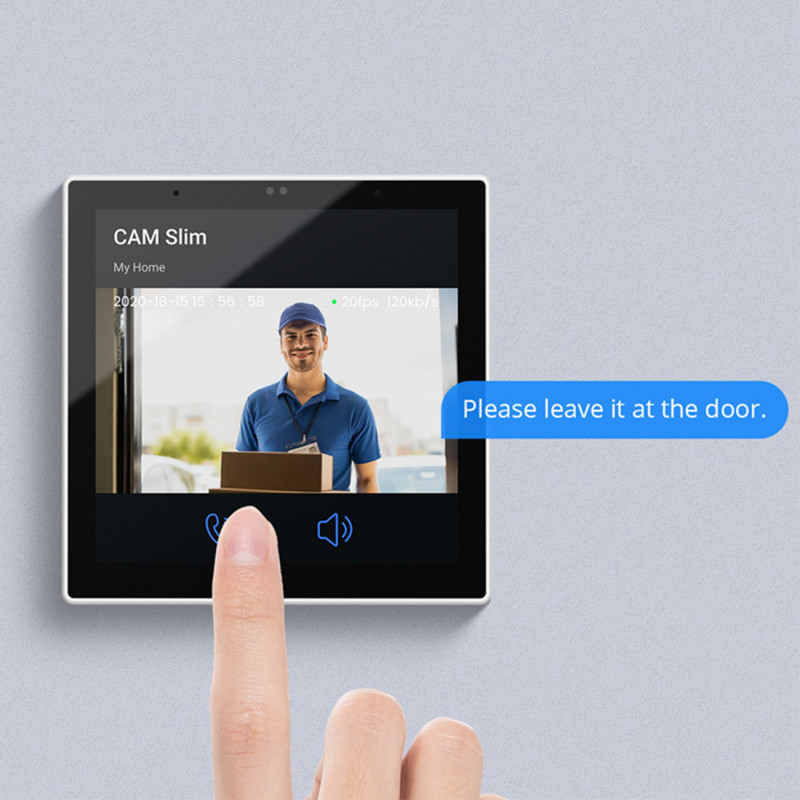 Ovládací panel chytré domácnosti Sonoff s dotykovou obrazovkou Zigbee 3 ...