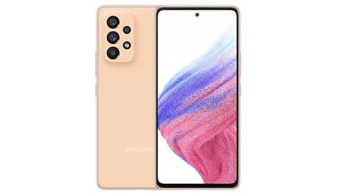 MOBILE PHONE GALAXY A53 5G/256GB PEACH SM-A536B SAMSUNG - Nutitelefonid ...