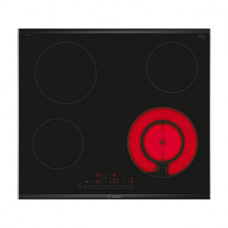 BOSCH Electric hob PKE645CA2E, 60 cm, Black - Integreeritavad pliidid ...
