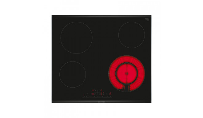 BOSCH Electric hob PKE645CA2E, 60 cm, Black - Integreeritavad pliidid ...