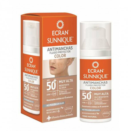 Anti Brown Spot Sun Lotion Sunnique Ecran 484016 Spf 50+ - Sunblock ...