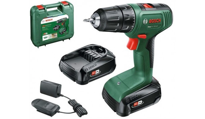 Akutrell Bosch EasyDrill 18V-40, (2x2.0Ah), 0-430 / 1.630 min.-1 ...