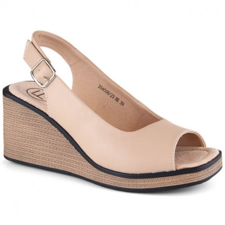 Leather comfortable wedge sandals Filippo W DS4508 (39) - Shoes ...