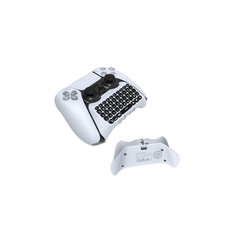 Honcam Wireless Keyboard Gaming QWERTY Dualsense PS5, White - Gaming ...