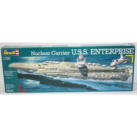 Revell U.S.S. Enterprise Naval ship model Assembly kit 1:720 - Mudelid ...