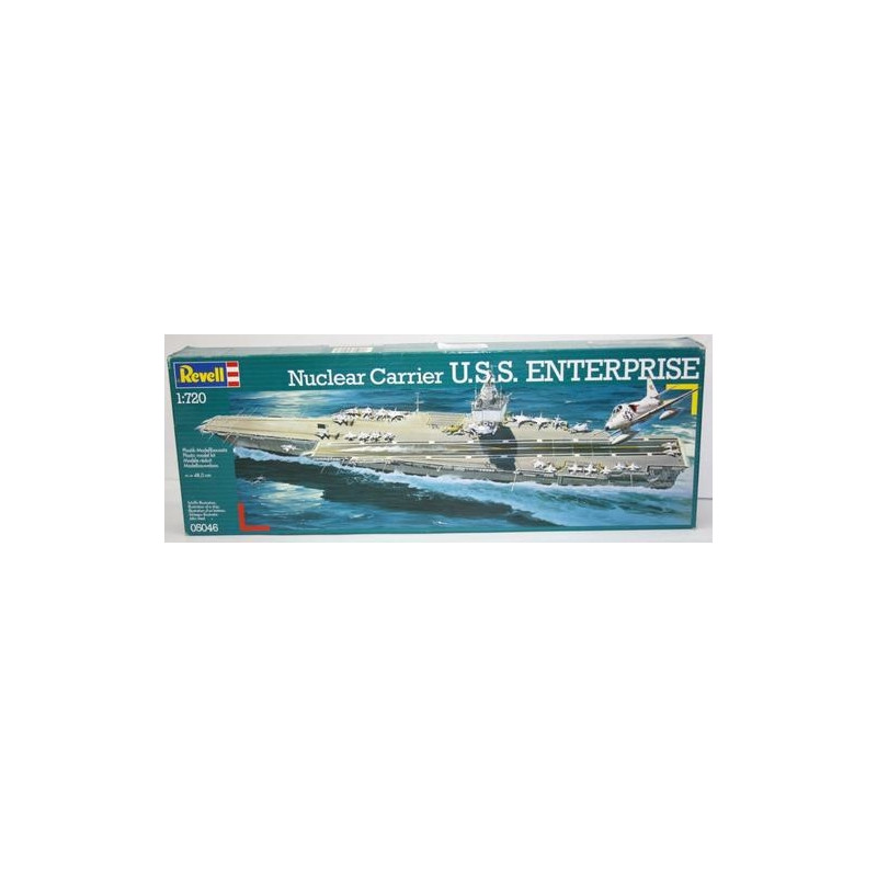 Revell U.S.S. Enterprise Naval ship model Assembly kit 1:720 - Mudelid ...
